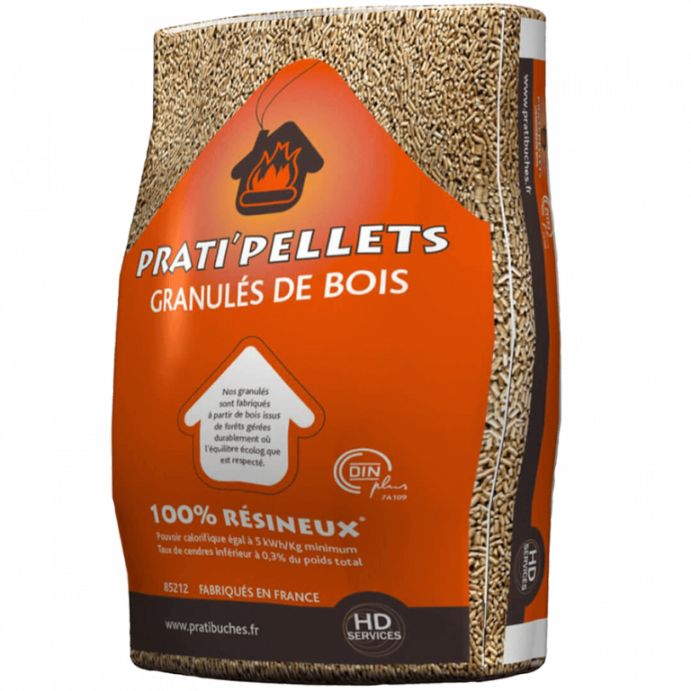 Pellets et granulés de bois - Palette - 100% Bois - Éconobûches